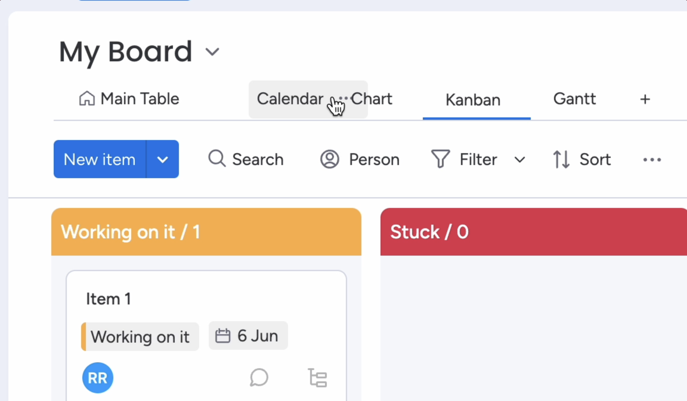 Reorder Views in monday.com - Chrome Extension